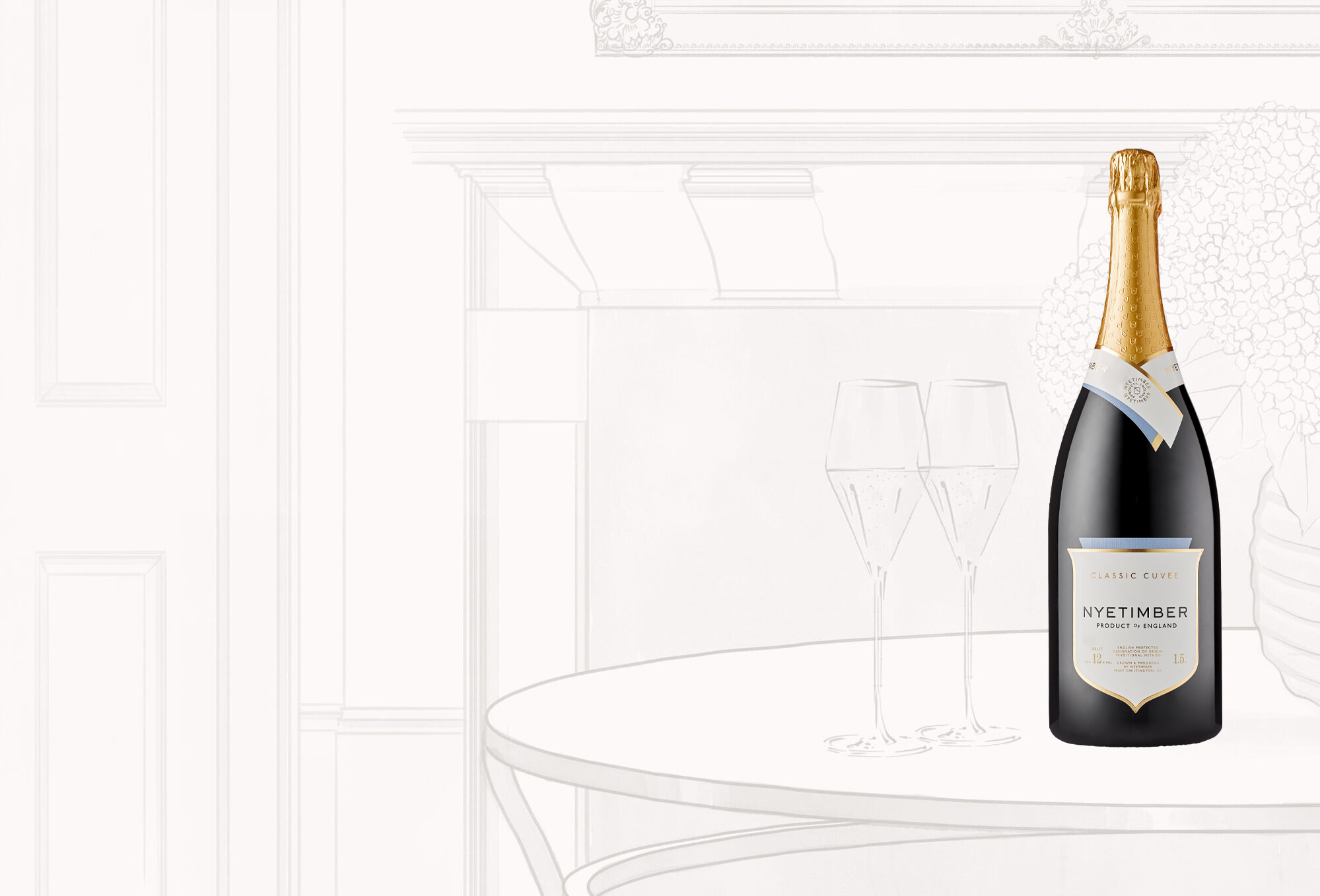 Classic Cuvee Vintage 2010 Magnum - Nyetimber Sparkling Wine